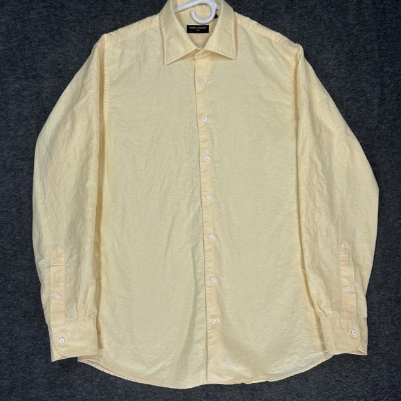 Spier & Mackay | Shirts | Spier Mackay Shirt Mens 65 Slim Fit Yellow ...